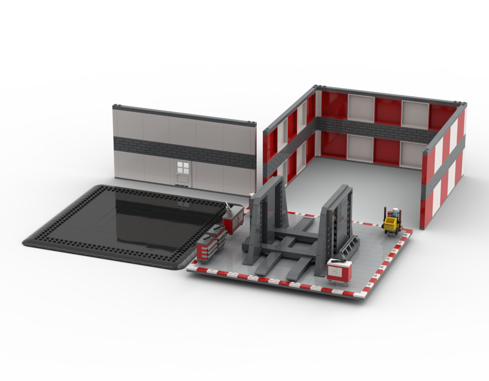LEGO MOC-224537 Functional Car Lift for Speed Champions by CAR_BUILDER ...