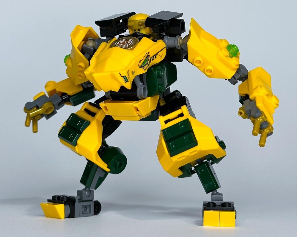 LEGO MOC Arin's Dragon Mech (Administration) LEGO 71794 modification by ...