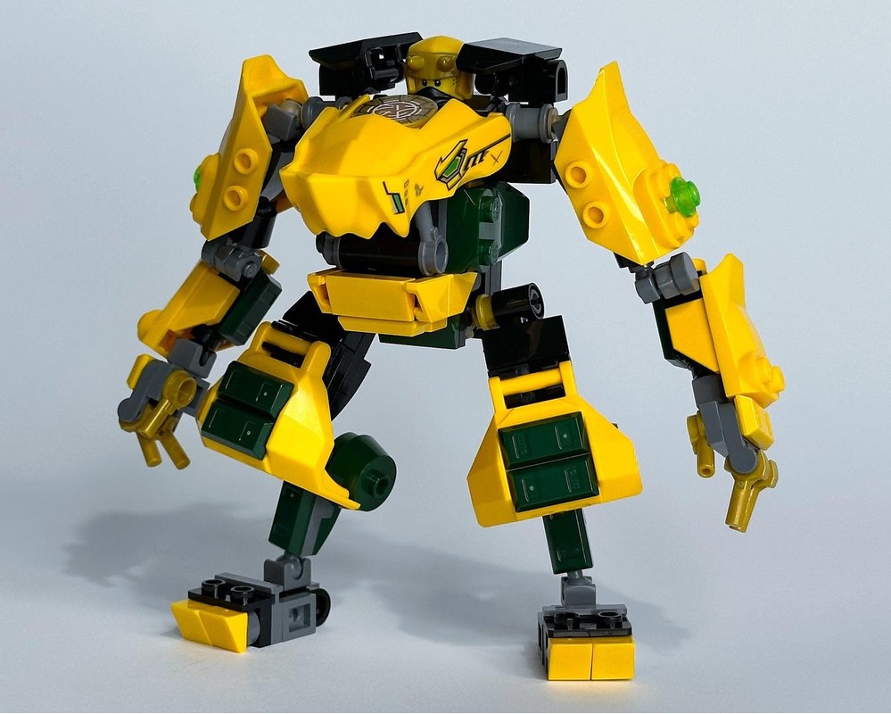 LEGO MOC Arin's Dragon Mech (Administration) LEGO 71794 modification by ...