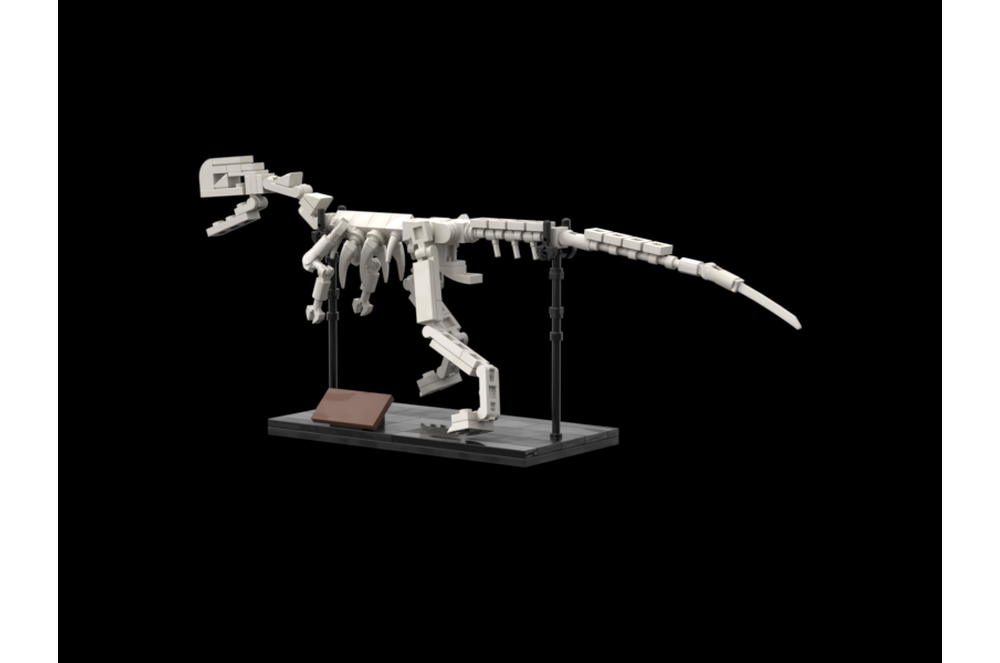 LEGO MOC monolophosaurus jiangi fossil by APX Predator | Rebrickable ...