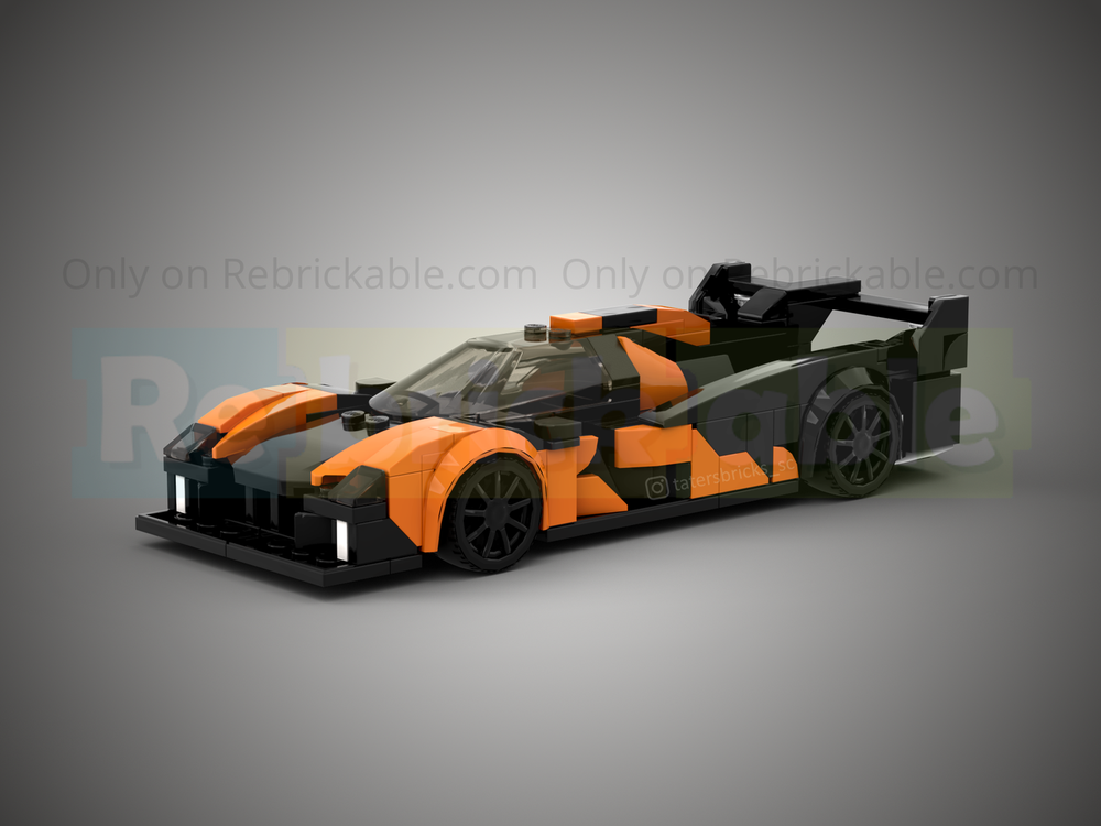 LEGO MOC McLaren LMDh Hypercar by Taters | Rebrickable - Build with LEGO