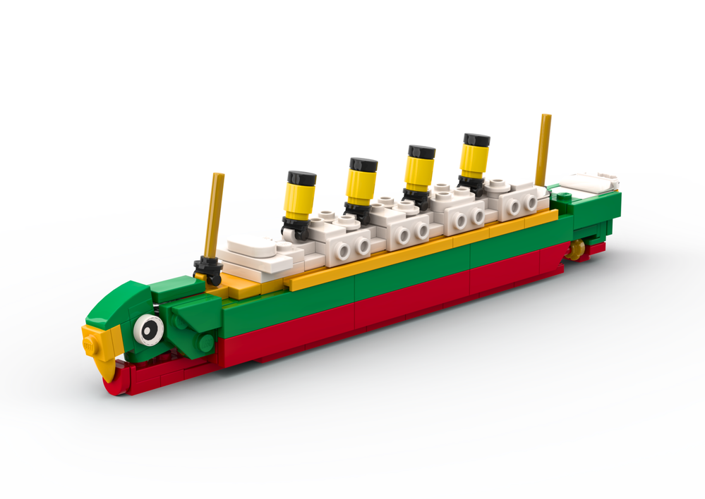 LEGO MOC Lorotanic Ocean Liner by The Bobby Brix Channel | Rebrickable ...