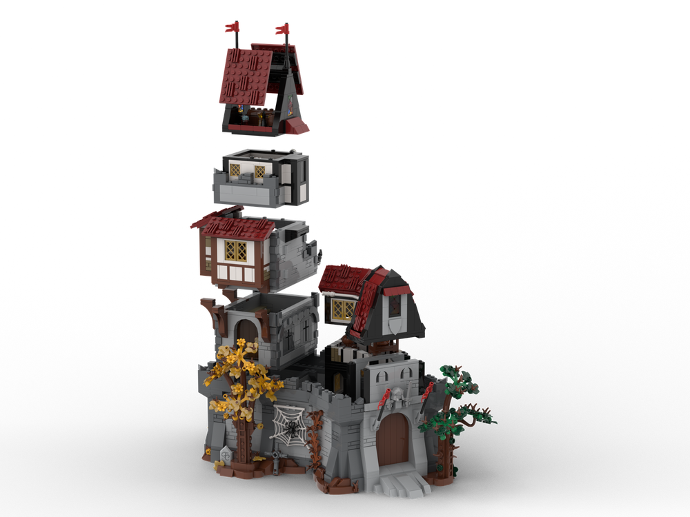 LEGO MOC evil witches keep by penguin_bobo | Rebrickable - Build with LEGO