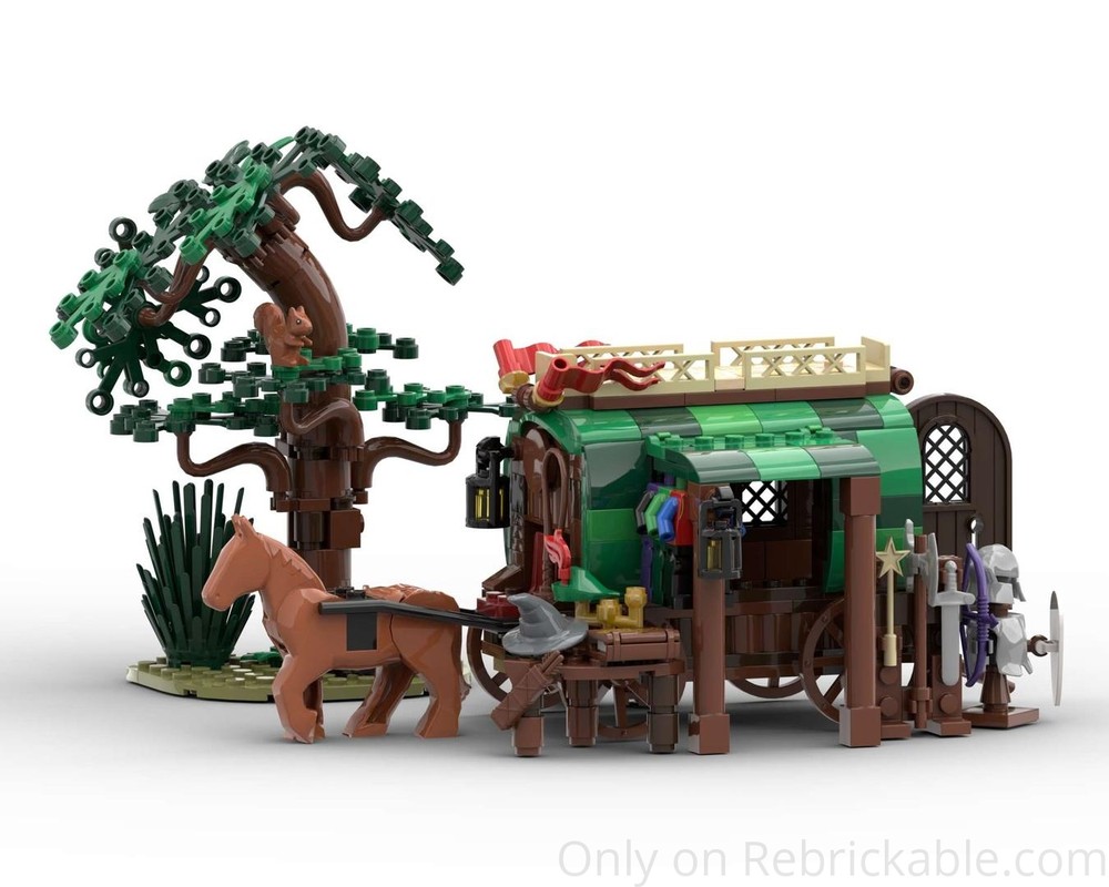 LEGO MOC Artifact merchant by Suoppu7 | Rebrickable - Build with LEGO