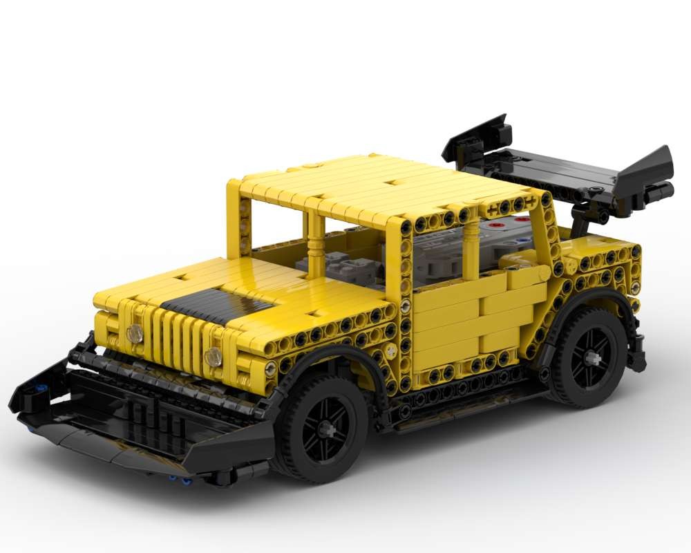 LEGO MOC Race Humvee by Stinkwell Exhaust Creations | Rebrickable ...