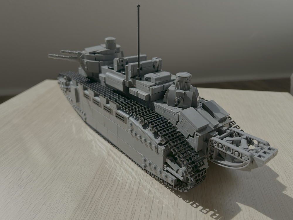 LEGO MOC WW1 Char 2C French Tank by NLBricks | Rebrickable - Build with ...