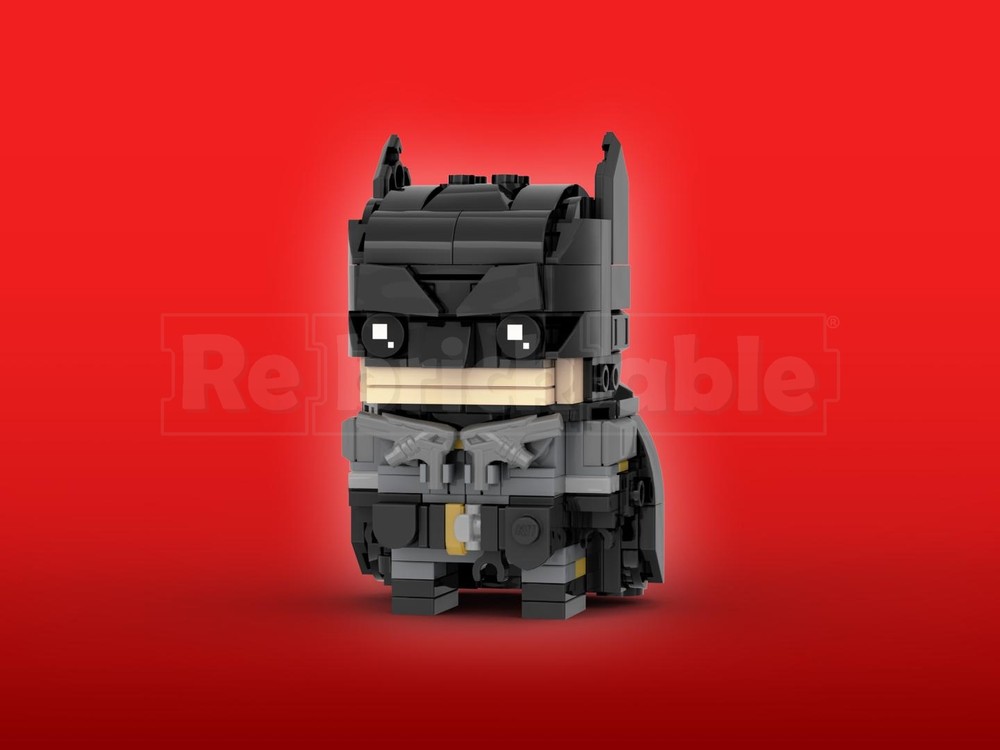 LEGO MOC Bat Man Brickheadz LEGO MOC - DC Films The Bat Man by Eugenio ...