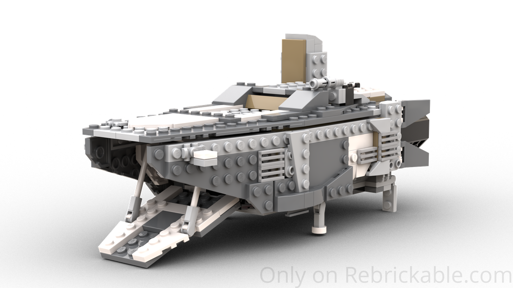 LEGO MOC First Order Troop Transport alternate of Black Ace Tie ...