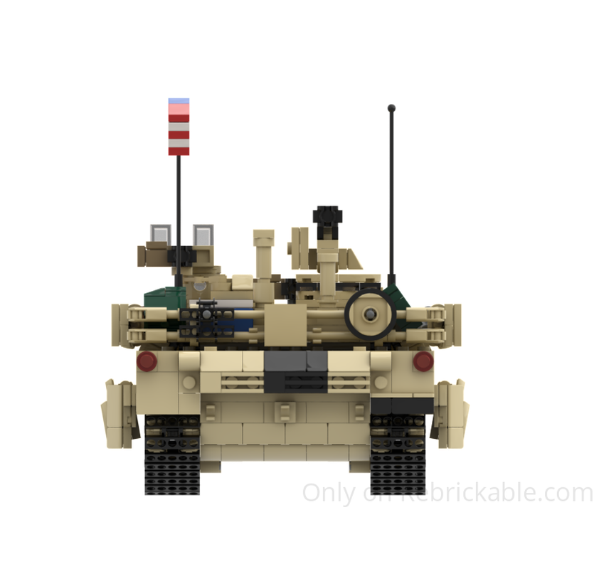 LEGO MOC-224598 M1A2 SEPV3 Abrams US MBT 1/35 Scale by Grant Williams ...