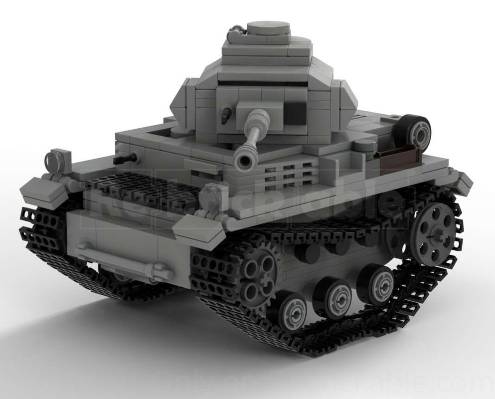 LEGO MOC Panzer IV ausf G Toon by AlessandroMaffioli | Rebrickable ...