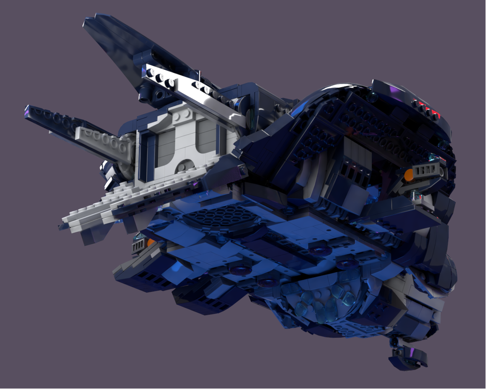LEGO MOC Ru'swum-pattern 'Phantom' Warrior Transport (Halo) by Builder ...