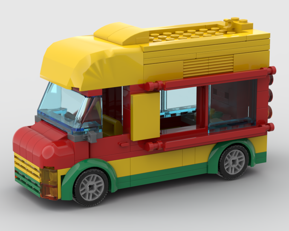 LEGO MOC Taco Truck by normivey | Rebrickable - Build with LEGO