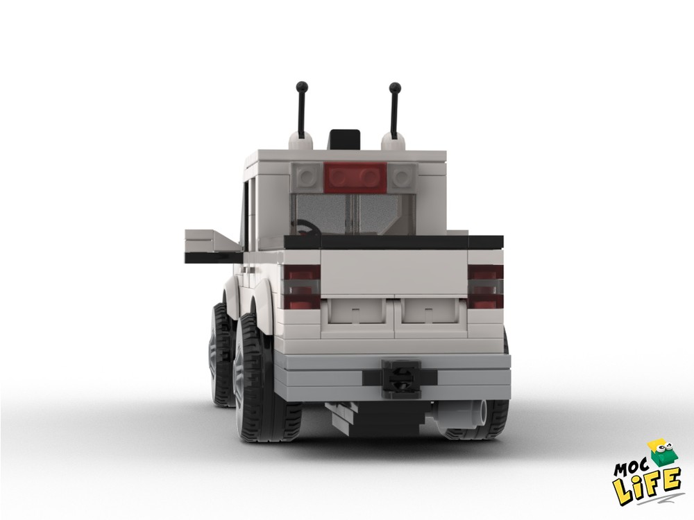 LEGO MOC Toyota Tundra quad cab small bed by MocLife | Rebrickable ...