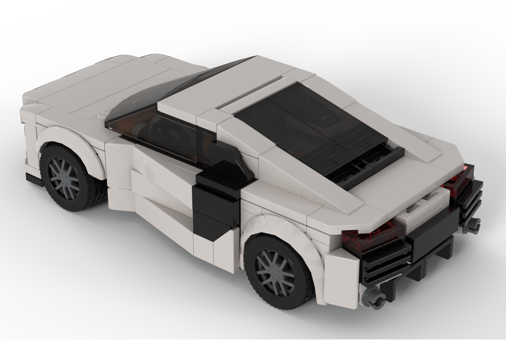 LEGO MOC Audi R8 by chichikb | Rebrickable - Build with LEGO