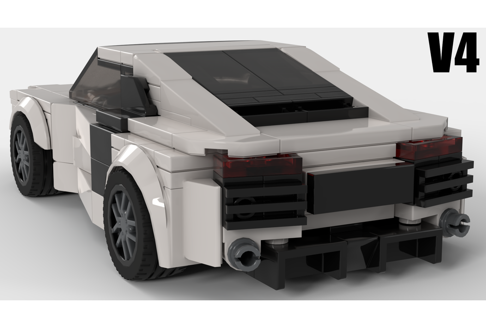 LEGO MOC Audi R8 by chichikb | Rebrickable - Build with LEGO