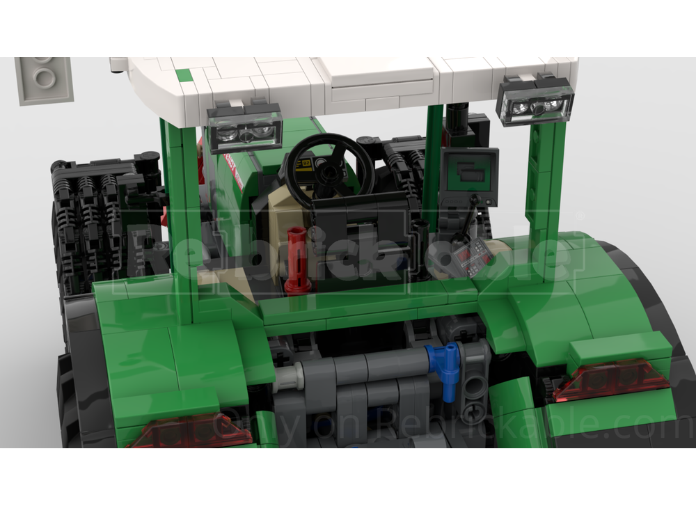 LEGO MOC-224659 Fendt Tractor by Odin_bricks | Rebrickable - Build with ...