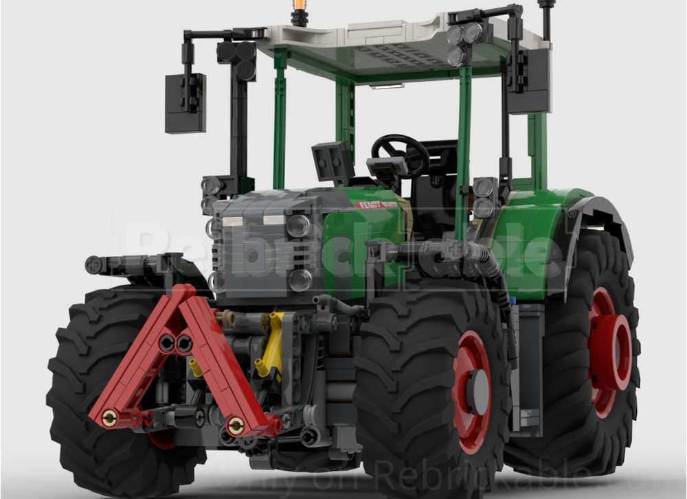 LEGO MOC-224659 Fendt Tractor by Odin_bricks | Rebrickable - Build with ...