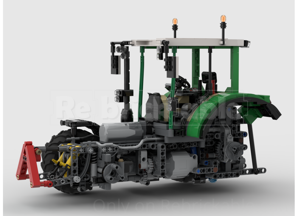 LEGO MOC-224659 Fendt Tractor by Odin_bricks | Rebrickable - Build with ...