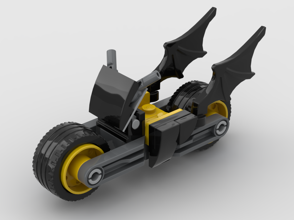 LEGO MOC 212404 Batbike Redux by thekitchenscientist | Rebrickable ...