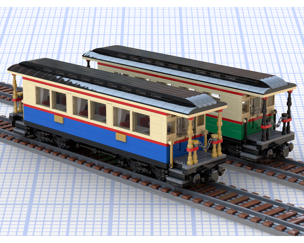 LEGO MOC-224669 Steam Train by Stormy | Rebrickable - Build with LEGO