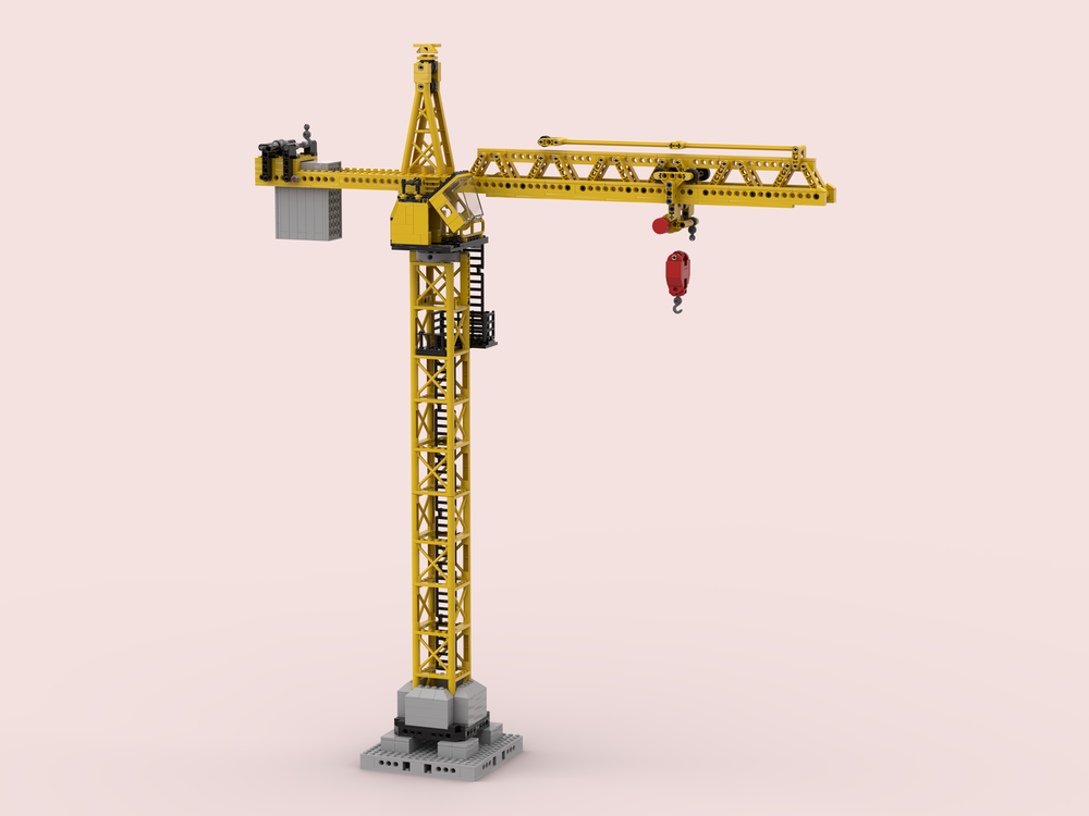 LEGO MOC Modular Tower Crane by MHB Construction | Rebrickable - Build ...
