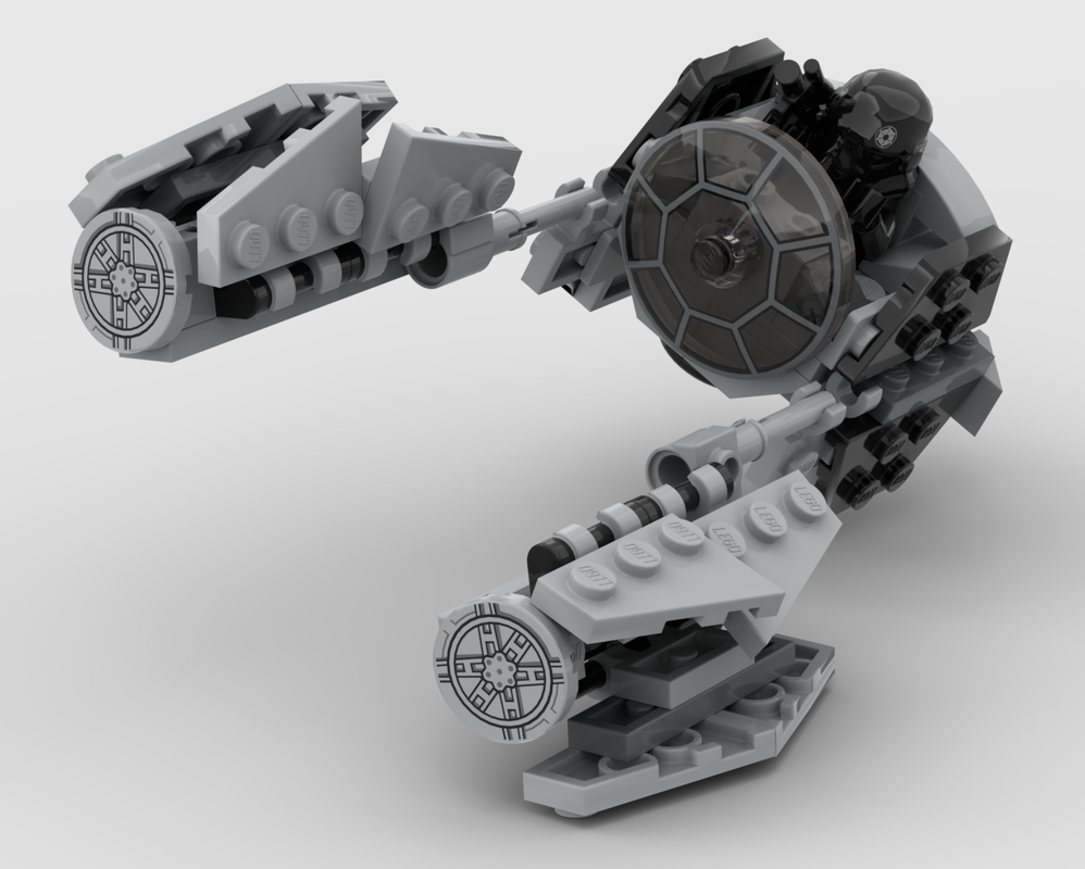 LEGO MOC Mini Tie Pod-Racer by lolQwertz | Rebrickable - Build with LEGO