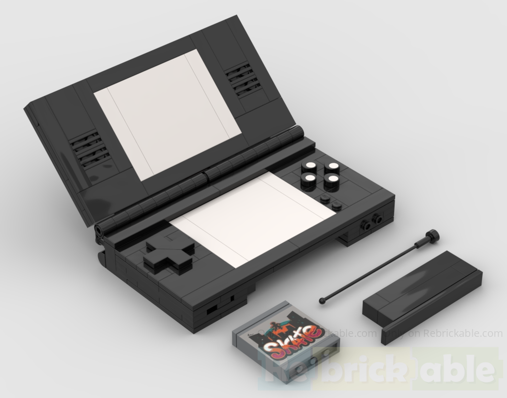 LEGO MOC Life-size Nintendo DS Lite v2 (improved cartridge slot!) by ...