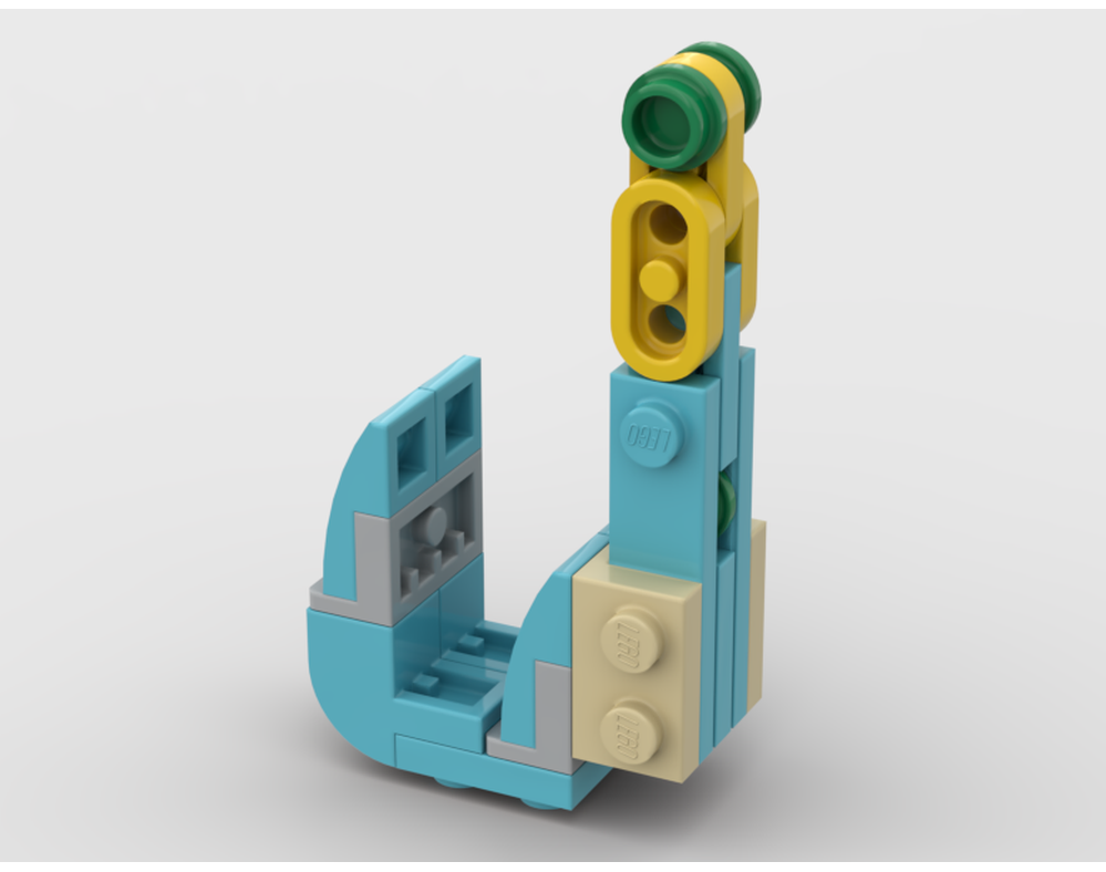 LEGO MOC 31128 Hook by Rovel | Rebrickable - Build with LEGO
