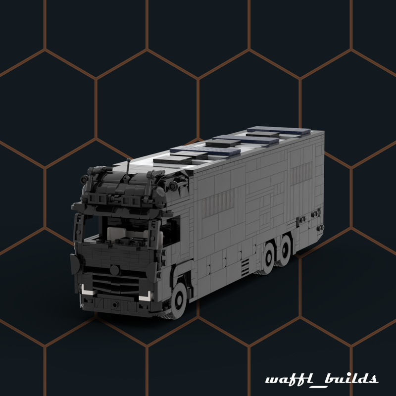 LEGO MOC Brabus Big Boy 1200 by waffl_builds | Rebrickable - Build with ...