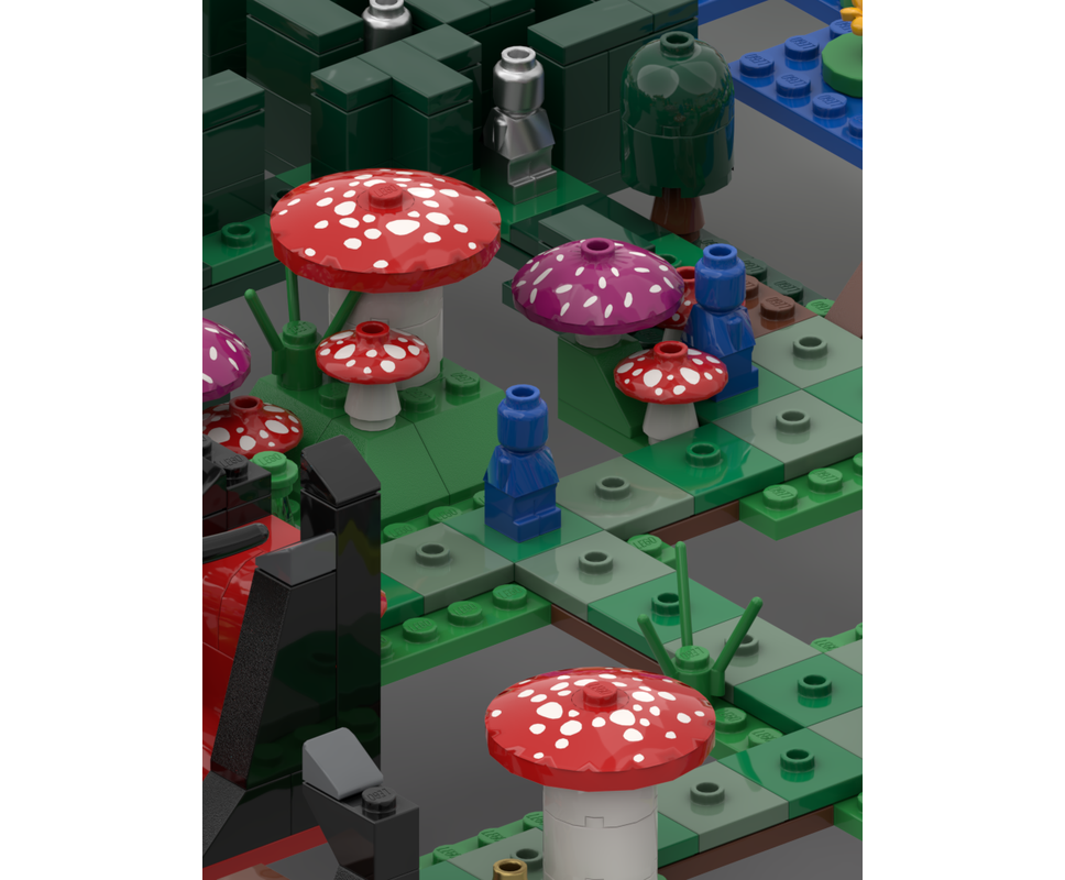 LEGO MOC-224733 Land of Heroica by TrooperGrey | Rebrickable - Build ...