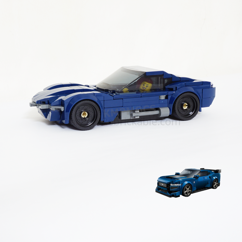 LEGO MOC 76920 Corvette C3 by KMPMOCS | Rebrickable - Build with LEGO
