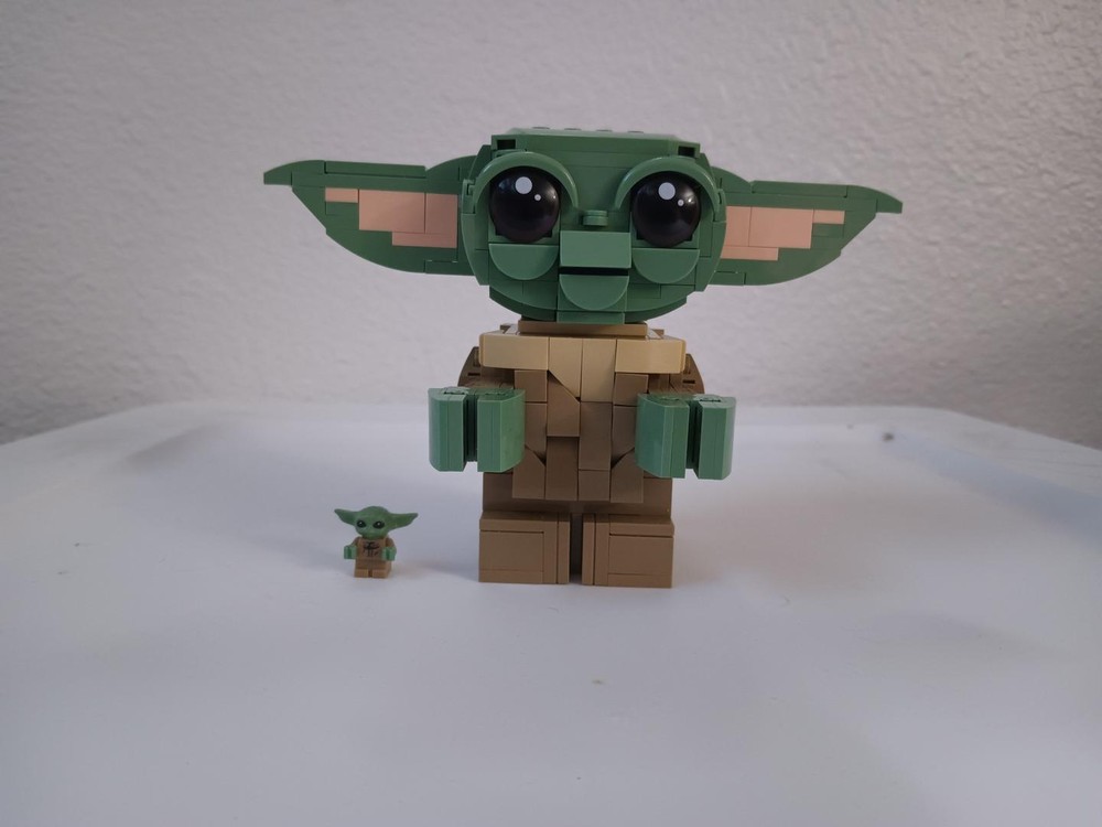 LEGO MOC-224742 Grogu Megafig by WarsawDrake | Rebrickable - Build with ...