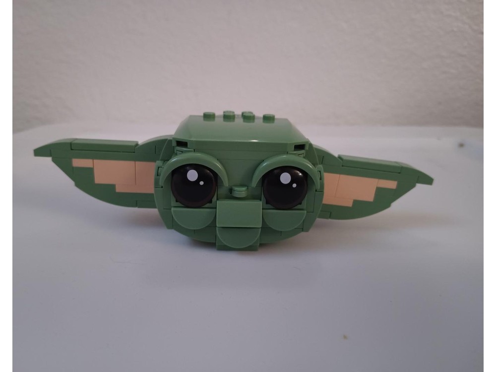 LEGO MOC Grogu Megafig by WarsawDrake | Rebrickable - Build with LEGO