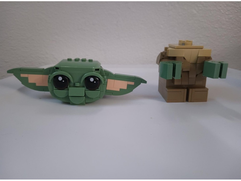 LEGO MOC-224742 Grogu Megafig by WarsawDrake | Rebrickable - Build with ...