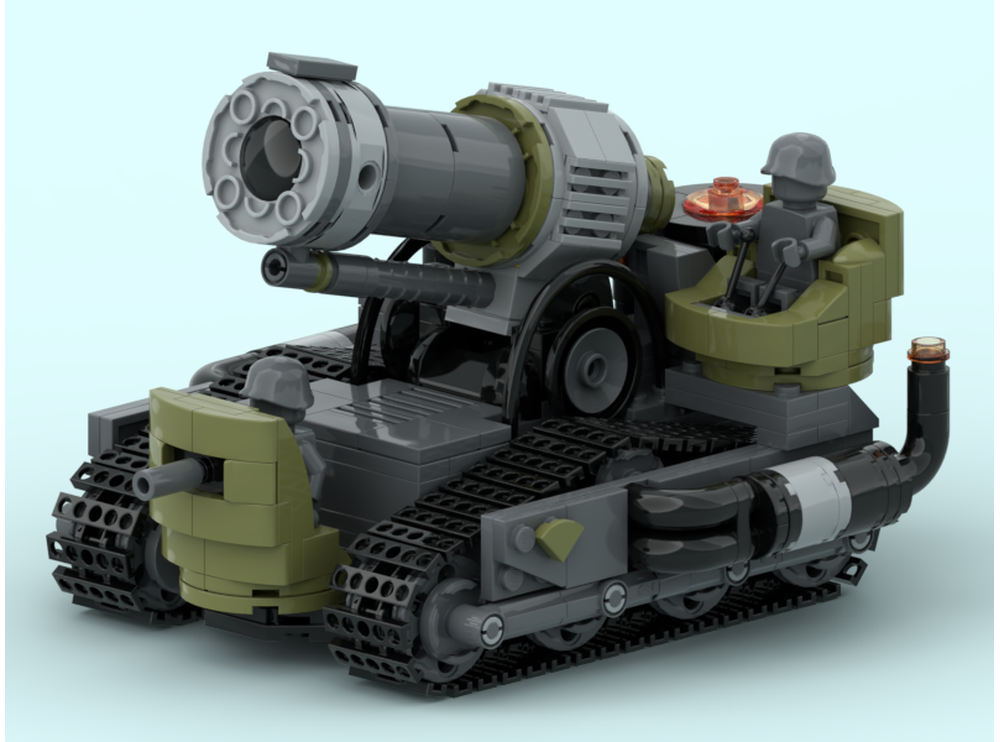 LEGO MOC Iron Legion Artillery by Lord_British | Rebrickable - Build ...