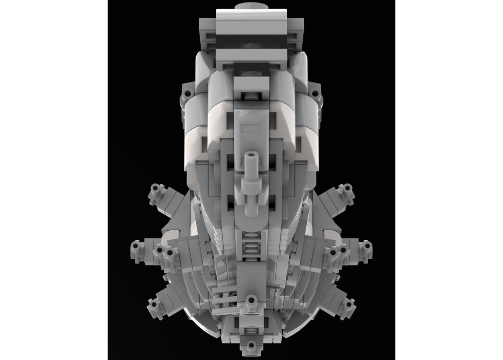 LEGO MOC Lancer-class frigate by BrickRemnant | Rebrickable - Build ...