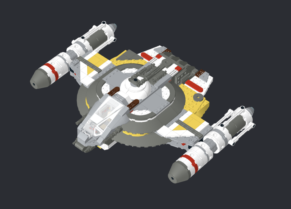 LEGO MOC Lancer Class Pursuit Craft (ShadowCaster) by Bowlan ...