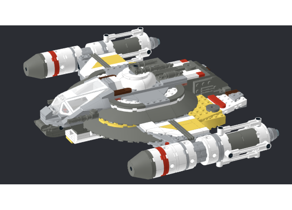 LEGO MOC Lancer Class Pursuit Craft (ShadowCaster) by Bowlan ...