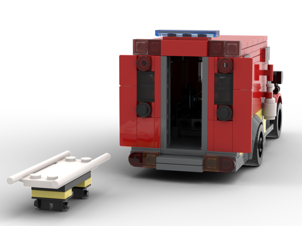 LEGO MOC-224763 Fire Dept. Ambulance | EMS 1 by Finleys Lego Creations ...