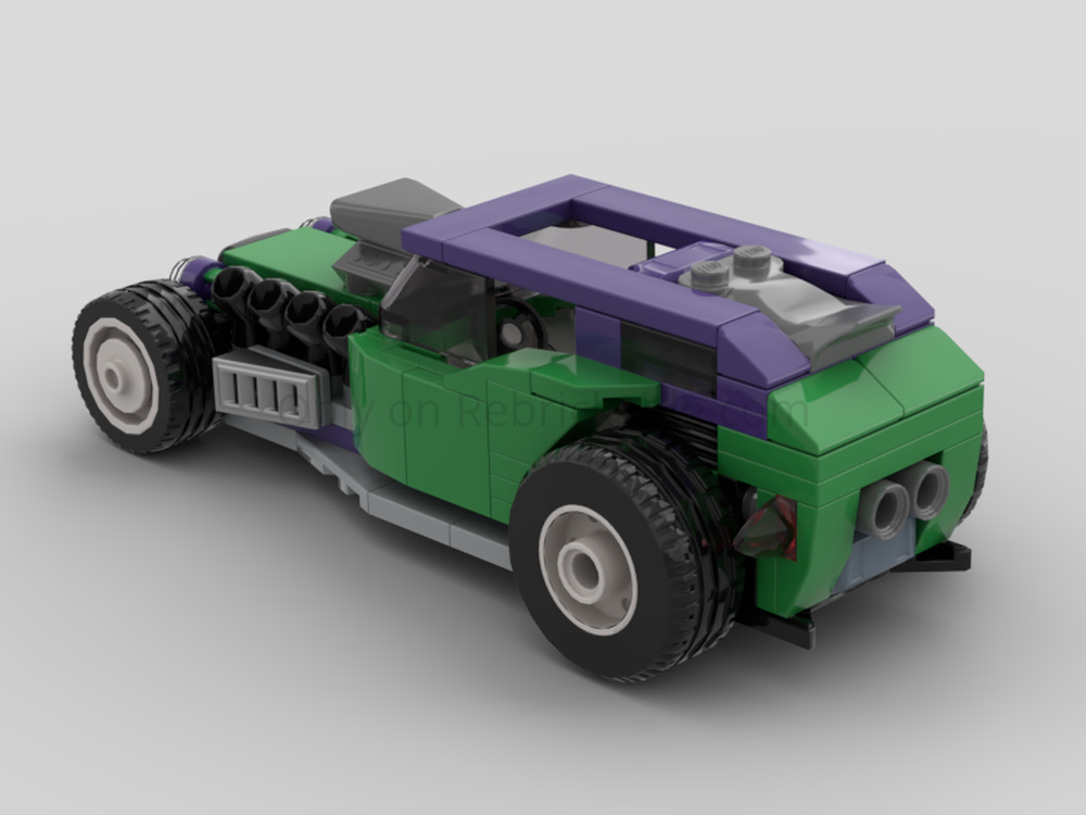 LEGO MOC The Riddler's Hot Rod Roadster by BrickProStudios ...