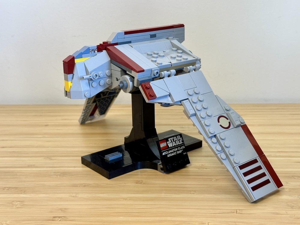 LEGO MOC-224782 Nu-Class Republic Attack Shuttle Midi Scale - Alternate ...