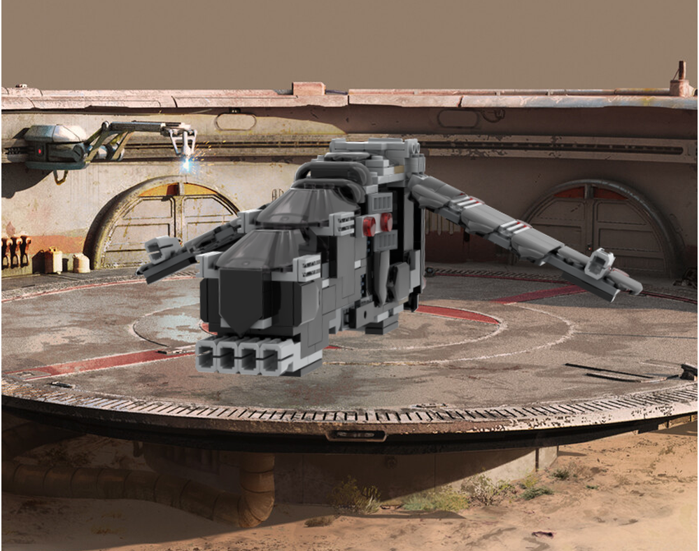 LEGO MOC Stealth Gunship 75412 Alternate Build by Rossco311 ...