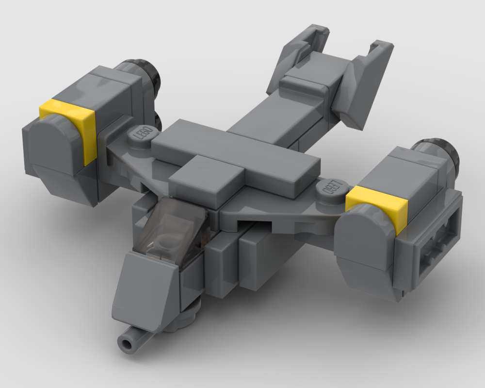 LEGO MOC Helldivers 2 Micro Pelican 1 by ruralbricks | Rebrickable ...