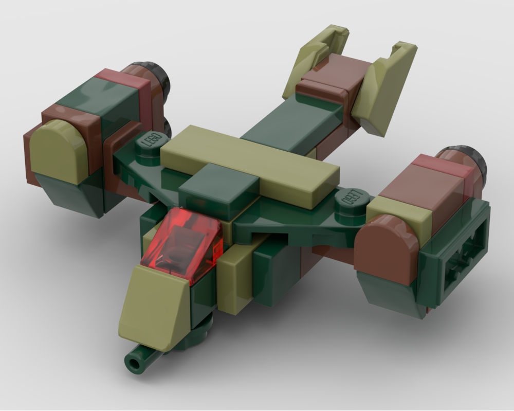 LEGO MOC-224797 Helldivers 2 Micro Pelican 1 by ruralbricks ...