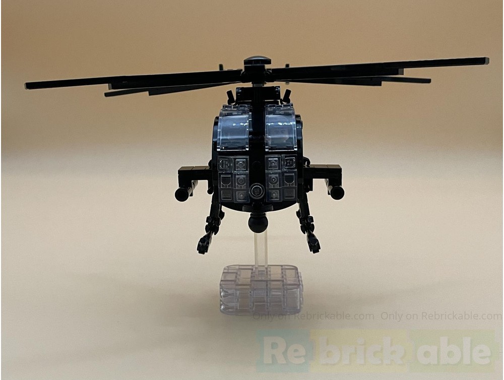 LEGO MOC MH-6 Little Bird by LKBuilds | Rebrickable - Build with LEGO