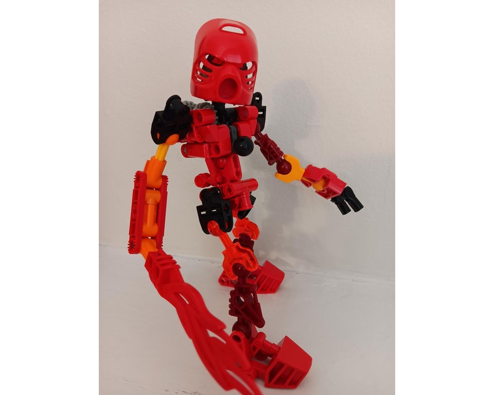 LEGO MOC Tahu, Toa of fire - Working gearbox revamp by Geminorn ...