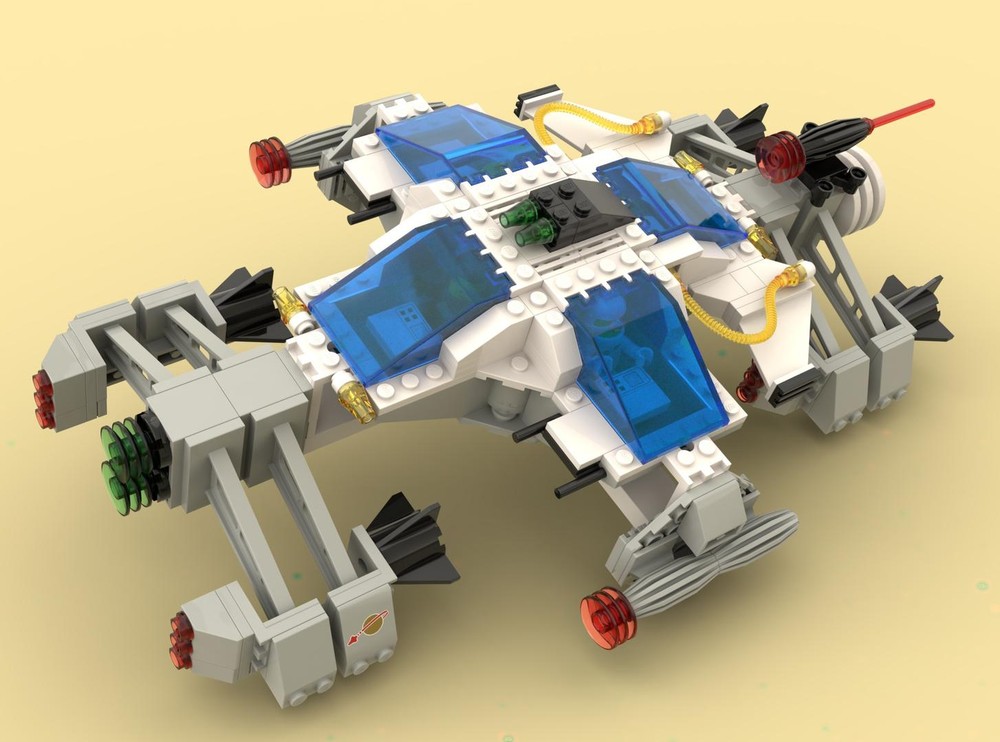 LEGO MOC Classic Space UFO by pturecki | Rebrickable - Build with LEGO
