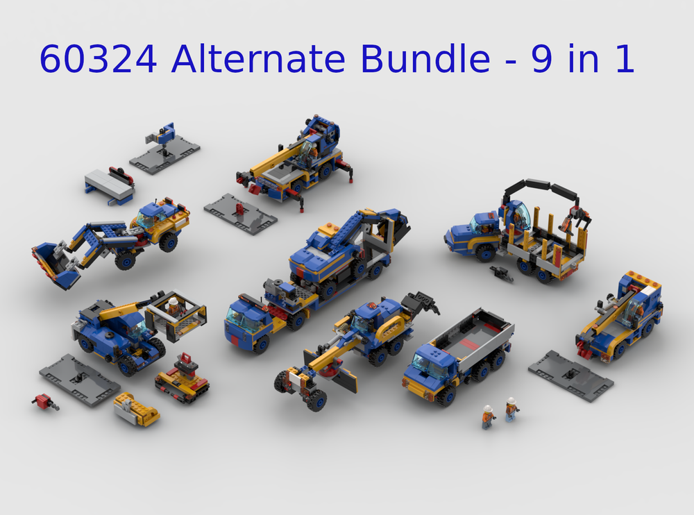 LEGO MOC-224841 60324 Alternate Bundle by Larsagri | Rebrickable ...