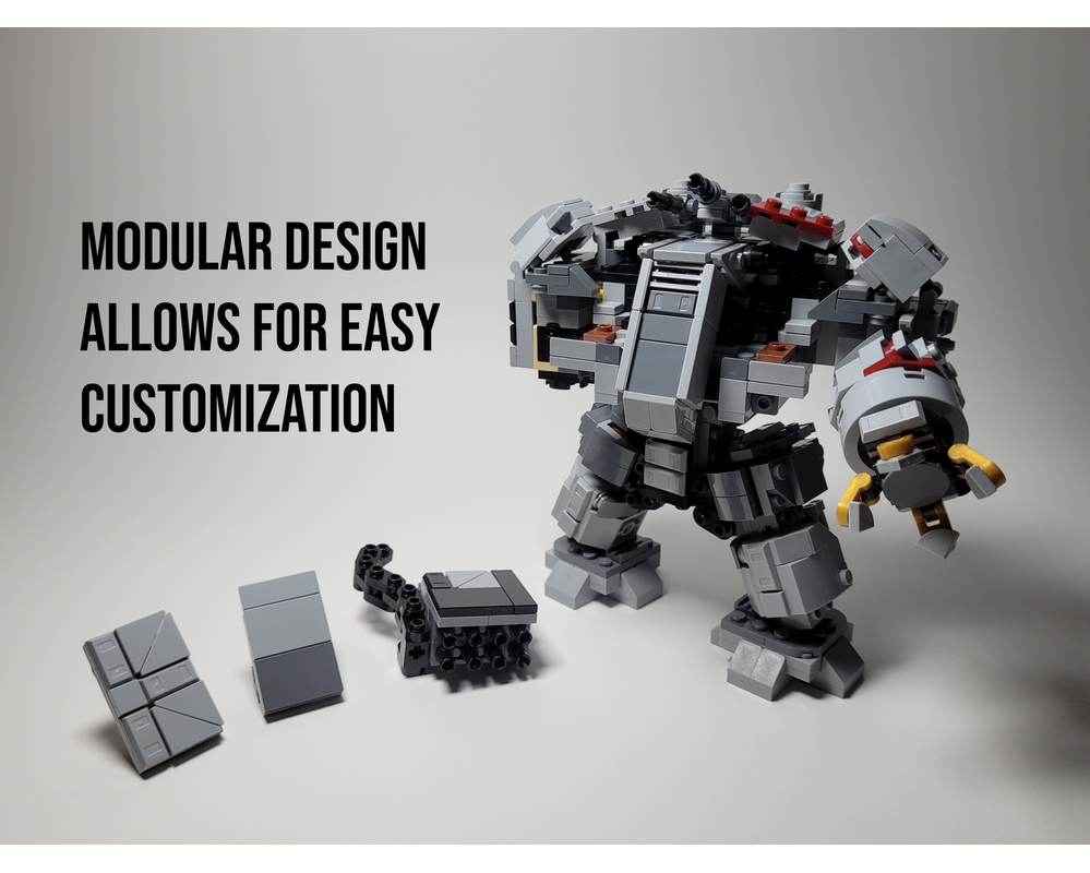 LEGO MOC Warhammer 40k Dreadnought (Grey Knights) (75375 Alternate ...