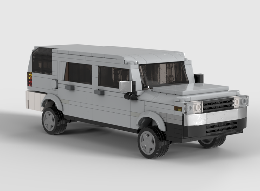 LEGO MOC Toyota 4Runner 1995 by carbuilder88 | Rebrickable - Build with ...